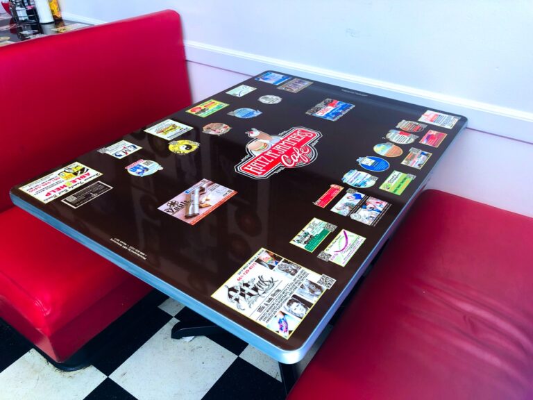 Tabletop Advertising Phoenix AZ | Table Topper Ads | Offline ...
